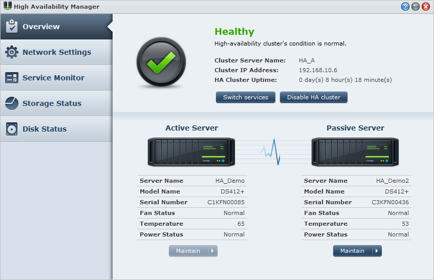 Serveur NAS Synology Haute Disponibilité : NAS HA pour les PME