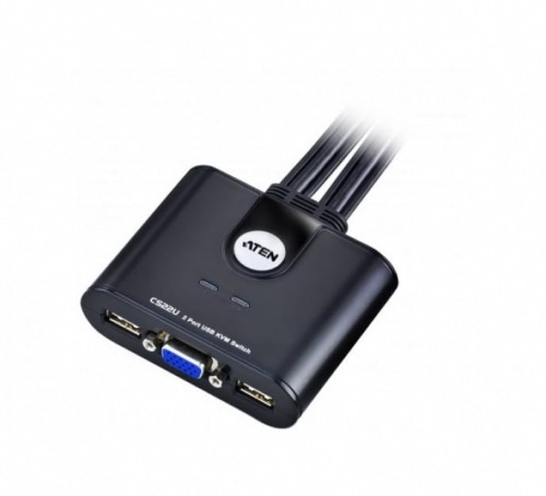 Achat Mini KVM CS22U ATEN 2 ports VGA/USB ATEN